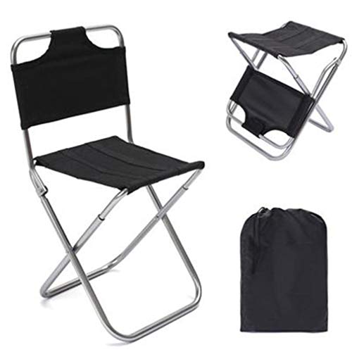 Firecolor Folding Camping Chair Aluminum Alloy Heavy Duty Support Fishing Hiking Gardening Beach Chair