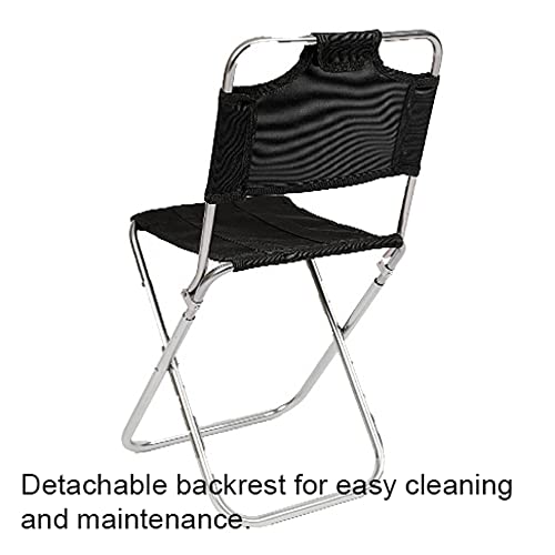 FAYYA Outdoor Camping Chair - Folding Rest Chair, Portable Aluminum Alloy Lightweight Foldable Compact Chair for Fishing Beach Sketching Garden