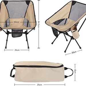 Camping Chair Folding Chairs Lawn Chairs Outdoor Aluminum Alloy Folding Chair Portable Beach Ultralight Fishing Stool Lightweight Compact Camping Backpack Chairs Folding Chair Camp Chair Moon Chair