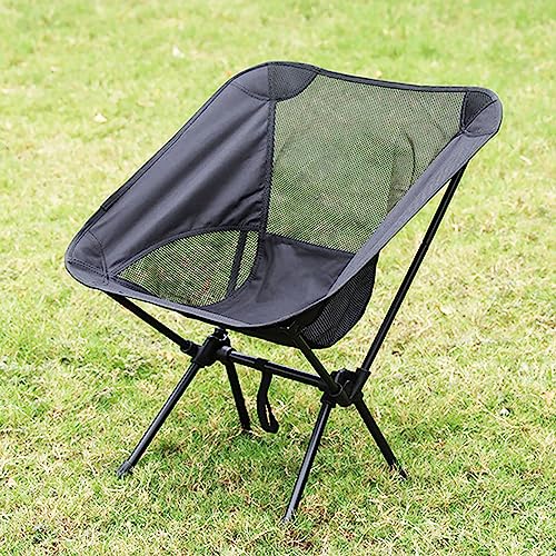 WAHOM Camping Chair, Lightweight Folding Hiking Chair for Outdoor Travel, Beach, Picnic, Festival, Hiking, Lightweight Backpacking