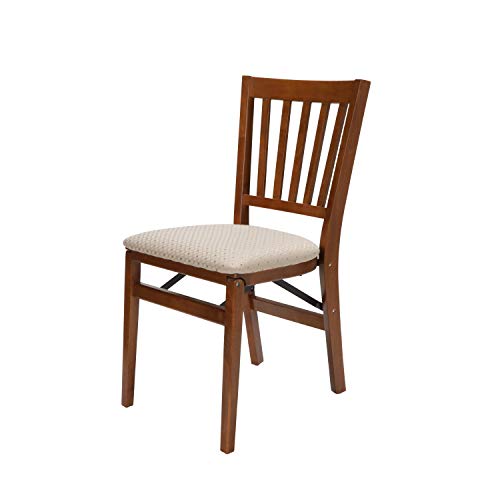 Stakmore School House Folding Chair Finish, Set of 2, Fruitwood