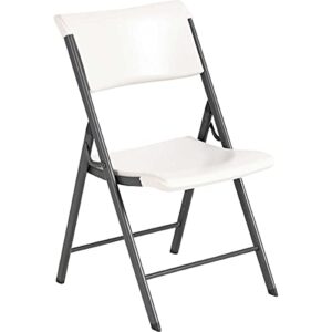 lifetime folding chair, almond