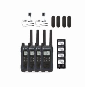 motorola talkabout t460 two way radio 4-pack walkie talkies