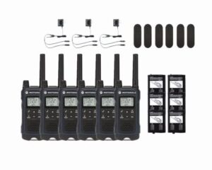 motorola t460 two way radio 6-pack walkie talkies