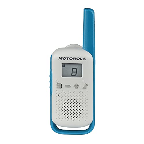 Motorola Solutions Motorola Talkabout T114 White/Blue 16 Mile 2 Way Radio Two Pack