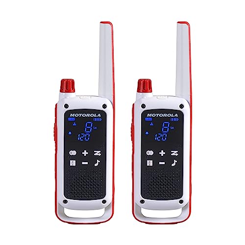 Motorola Solutions Red Cross T478 Talkabout White Rechargeable Emergency preparedness 35-Mile 2-Way Radio