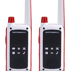 Motorola Solutions Red Cross T478 Talkabout White Rechargeable Emergency preparedness 35-Mile 2-Way Radio