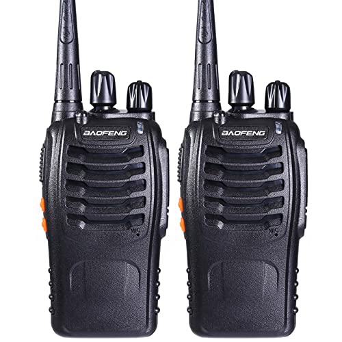 Talkie Walkie BF-888S 1 Pair of Charging interphones 16 Channel Professional Radio Communication walkie Talkie for Construction Restaurants and supermarkets etc