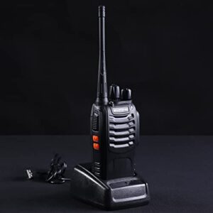 Talkie Walkie BF-888S 1 Pair of Charging interphones 16 Channel Professional Radio Communication walkie Talkie for Construction Restaurants and supermarkets etc