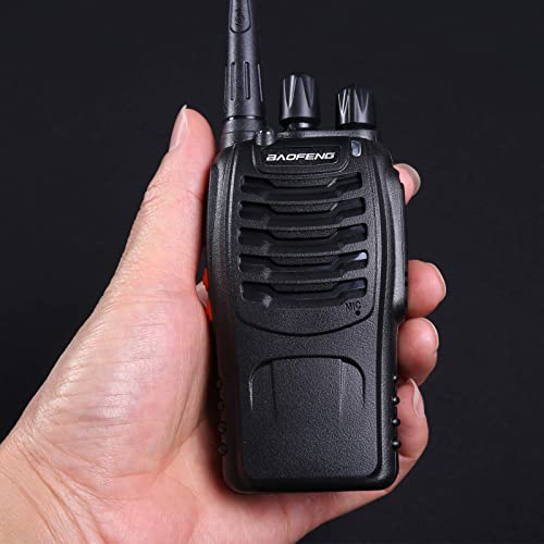 Talkie Walkie BF-888S 1 Pair of Charging interphones 16 Channel Professional Radio Communication walkie Talkie for Construction Restaurants and supermarkets etc