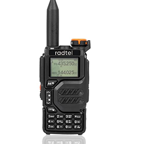 Radtel RT-590 Tri-Band Radio Air Band Receive Two-Way Radio 200CH 5 Watts NOAA Weather Alert Huge Features SCAN/VOX/AM/FM Radio/DTMF