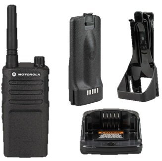 RMM2050 2 Pack of Two-Way Business Radio by Motorola,Black