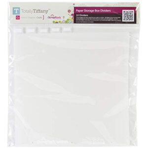 totally-tiffany scraprack bx dividers, transparent