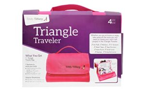 totally tiffany pink triangle traveler