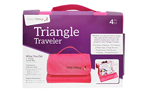 Totally Tiffany Pink Triangle Traveler