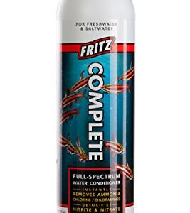 Fritz Aquatics - Fritz Complete Water Conditioner/Dechlorinator for Fresh & Salt Water Aquariums, 16 oz