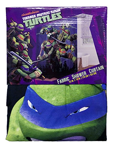 Nickelodeon Teenage Mutant Ninja Turtles "Heroes" Shower Curtain