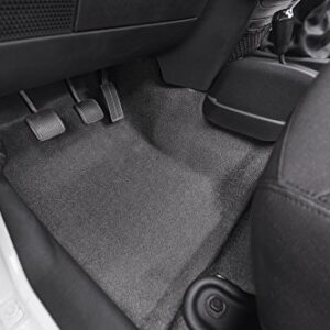 Bedrug - Jeep Bedtred | 2011 - 2018 Jeep Wrangler JK 2 Door, Front Floor Liners (Includes Heat Shields) | Grey - 3 pc. | BTJK11F2