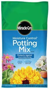 miracle-gro moisture control potting mix