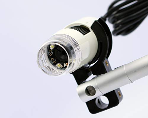 Dino-Lite USB Digital Microscope AM2111-0.3MP, 10x - 50x, 230x Optical Magnification, 4 LEDs