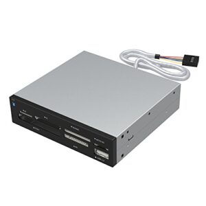 sabrent 74 in 1 3.5 inch internal flash media card reader/writer with usb port (cr-usnt)