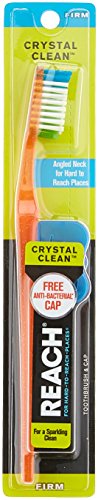 Reach Crystal Clean Firm Adult Toothbrush, 1 ea (Colors May Vary)