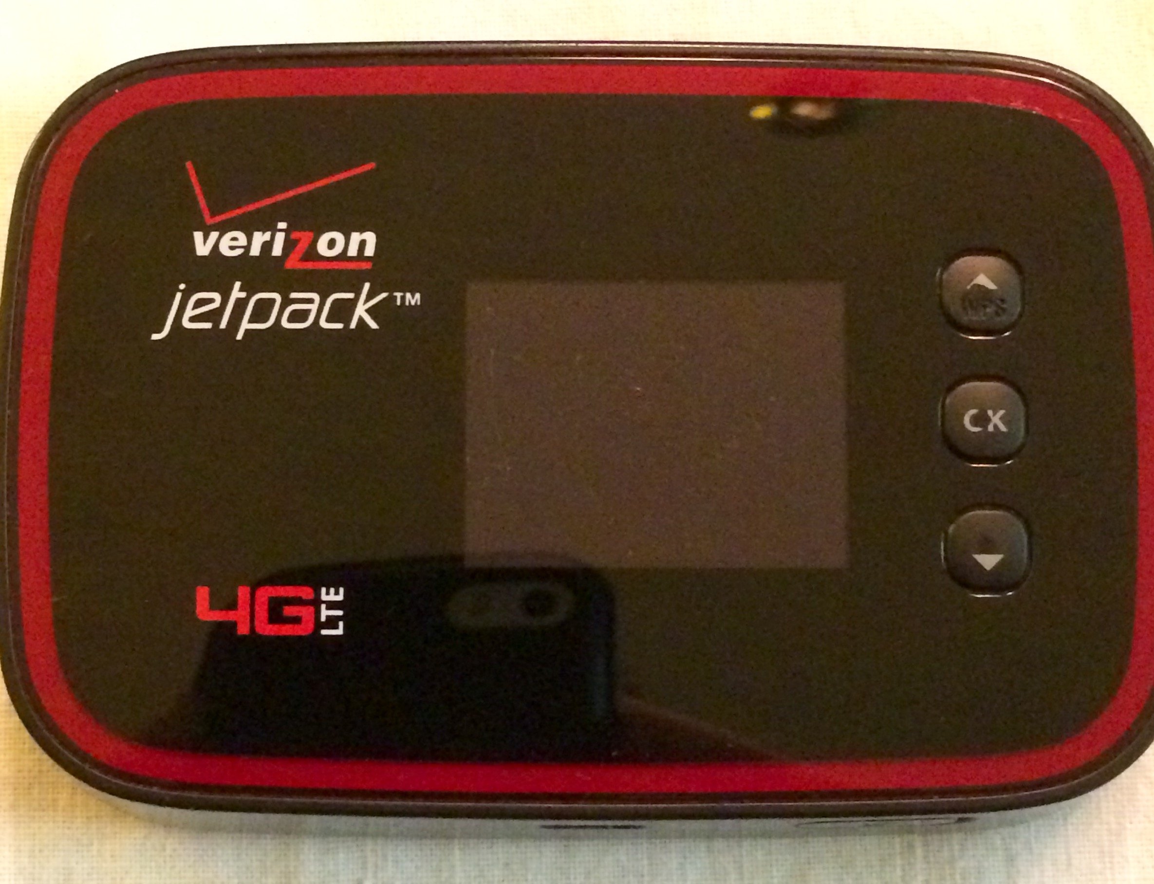 Verizon Wireless MHS291L Jetpack 4G LTE Global Ready Mobile Hotspot with No Warranty - No Contract