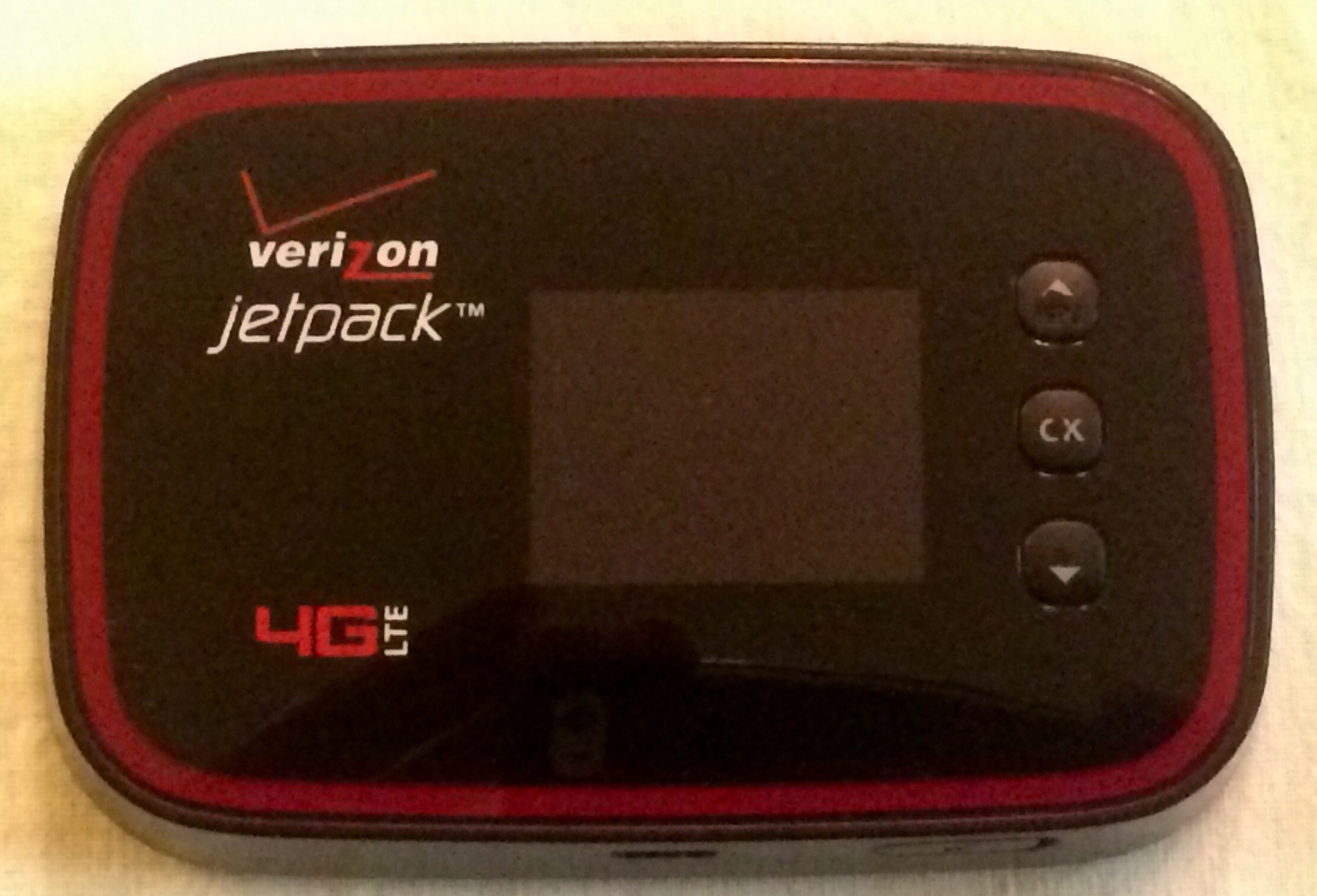 Verizon Wireless MHS291L Jetpack 4G LTE Global Ready Mobile Hotspot with No Warranty - No Contract