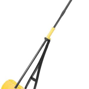 Amazing Rake Back Saving Garden Rake ― Leaf Rakes for Gardening ― Leaf Picker Upper ― Heavy Duty Leaves Claw & Rakes Lawns Garden Tool ― Easy Leaf & Grass Grabber Without Bending Over ― Yellow