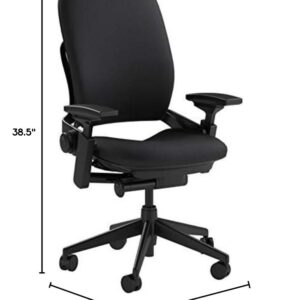 Steelcase Office Chair, Black - 5" Cylinder