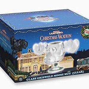 ICUP National Lampoon's Christmas Vacation Griswold Moose Mug, 8 oz, Clear