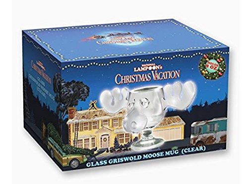 ICUP National Lampoon's Christmas Vacation Griswold Moose Mug, 8 oz, Clear