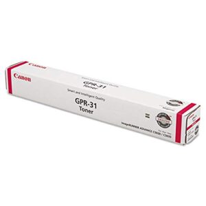 Canon 2798B003aa (Gpr-31) Toner Cartridge, Magenta - in Retail Packaging