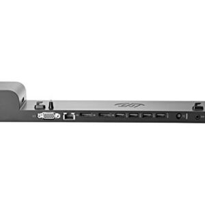 HP 2013 D9Y32AA UltraSlim Docking Station with 65W Adapter D9Y32AA#ABA compatible with HP EliteBook Folio 9470m