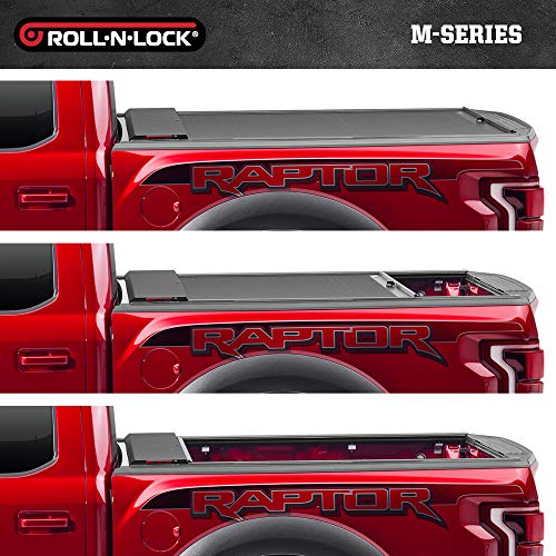 Roll-N-Lock M-Series Retractable Truck Bed Tonneau Cover | LG221M | Fits 2014 - 2018, 2019 Ltd/Lgcy Chevy/GMC Silverado/Sierra 6' 7" Bed (78.8")