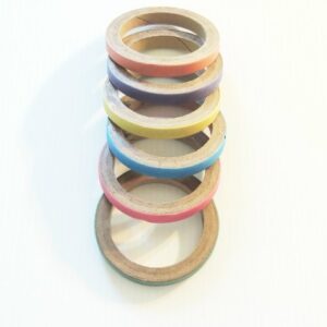 4" Bagel Rings Bird Toy Parts 10 Pieces