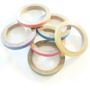 4" Bagel Rings Bird Toy Parts 10 Pieces