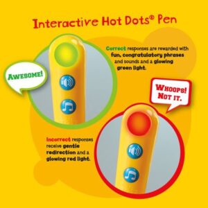 Educational Insights Hot Dots Let's Master 1st Grade Reading Set, Reading Workbooks, 2 Books with 100 Reading Lessons & Interactive Pen, Ages 6+