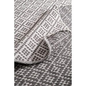 nuLOOM Hand Loomed Holcombe Area Rug, 5x8, Gray