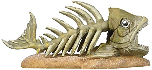 Penn-Plax Zombie Fish Aquarium Ornament, 7.2 by 3.5 by 3-Inch