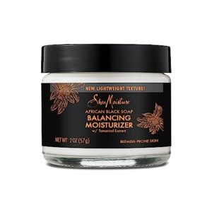 sheamoisture balancing moisturizer for dry skin african black soap with shea butter 2 oz