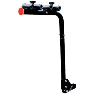 husky 81147 4-bike hitch mount rack, black