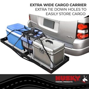 Husky 81148 Extra Wide Steel Cargo Carrier - 500 lb. Capacity