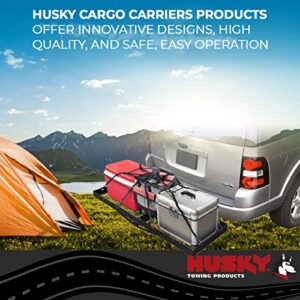 Husky 81148 Extra Wide Steel Cargo Carrier - 500 lb. Capacity