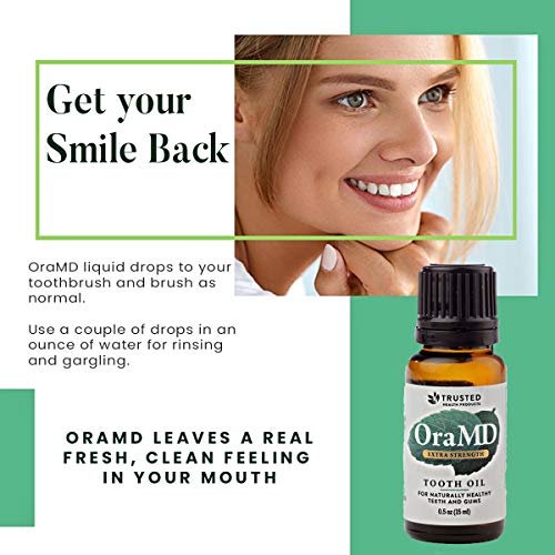 OraMD Extra Strength 1-Pack - Natural Solution For Healthy Teeth & Healthy Gums