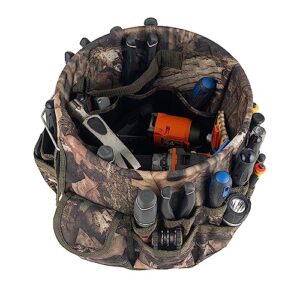 Bucket Boss - Camo Bucketeer Bucket Tool Organizer (Fits 5 Gallon Bucket), Bucket Organization (85030), Mossy Oak Camo