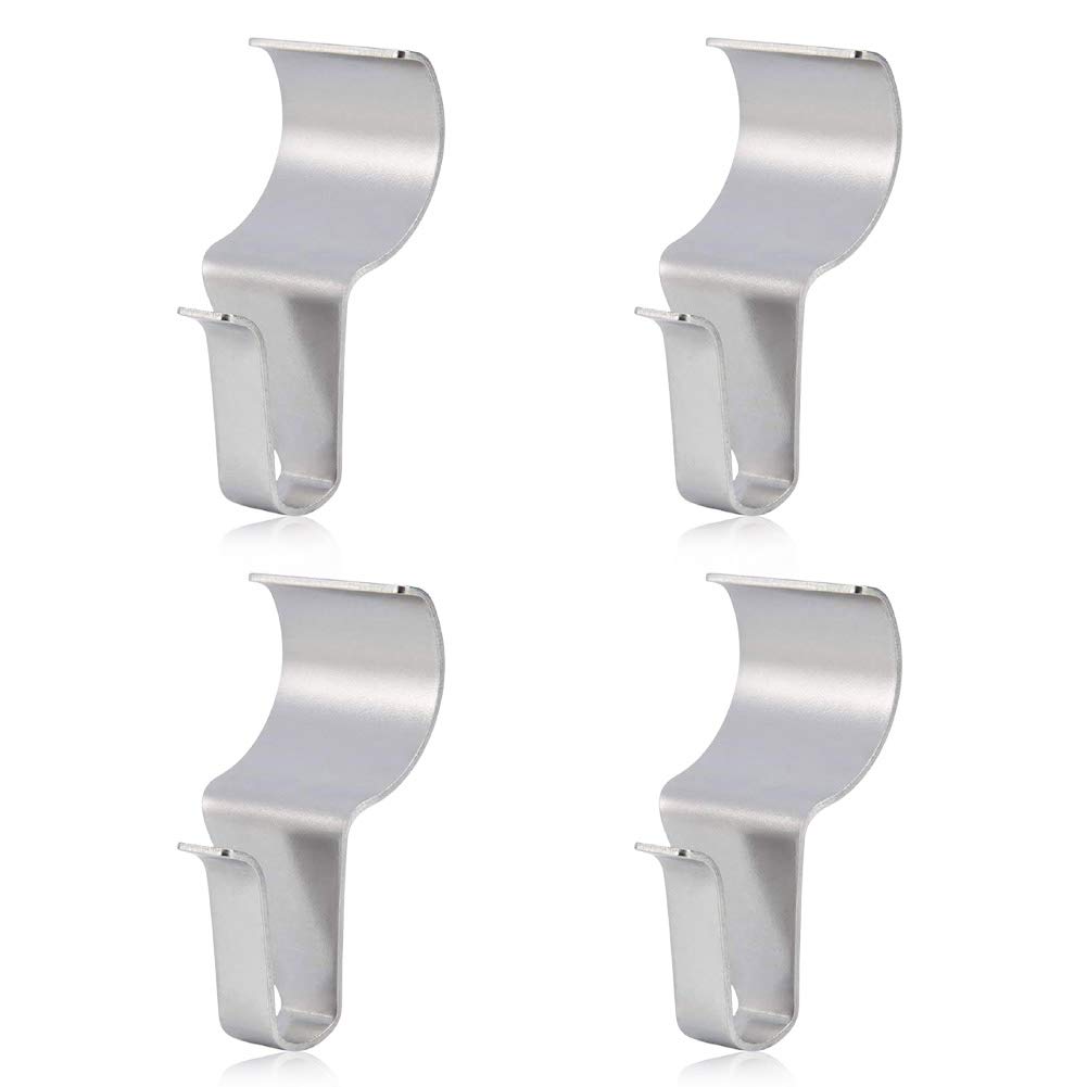 No-Hole Hooks Vinyl Siding Hangers - Low Profile- 4PK