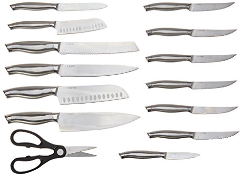 Emeril 15 Piece hollow handle knife set