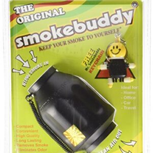 Smoke Buddy Personal Air Purifier Cleaner Filter Removes Odor -Black