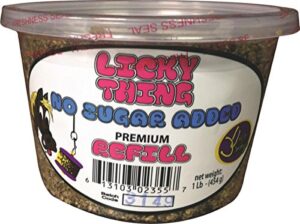 uncle jimmys brand ltnsa sugar-free licky thing treat for horses,net wt 1 lb